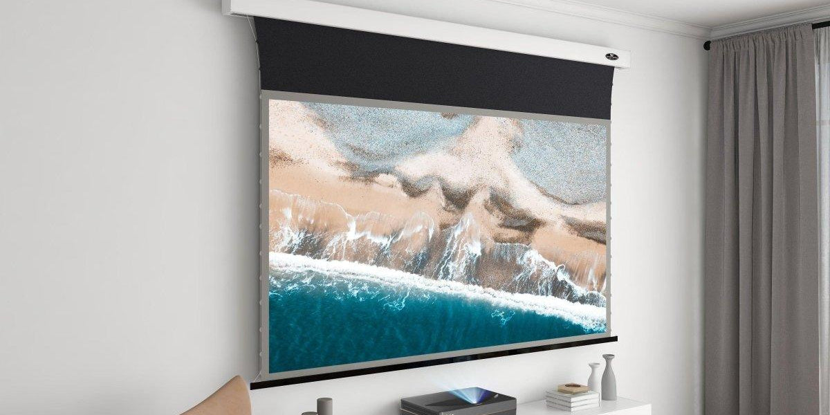 [Ceiling Down] VIVIDSTORM PRO Slimline Screen With UST ALR(Ultra Short ...